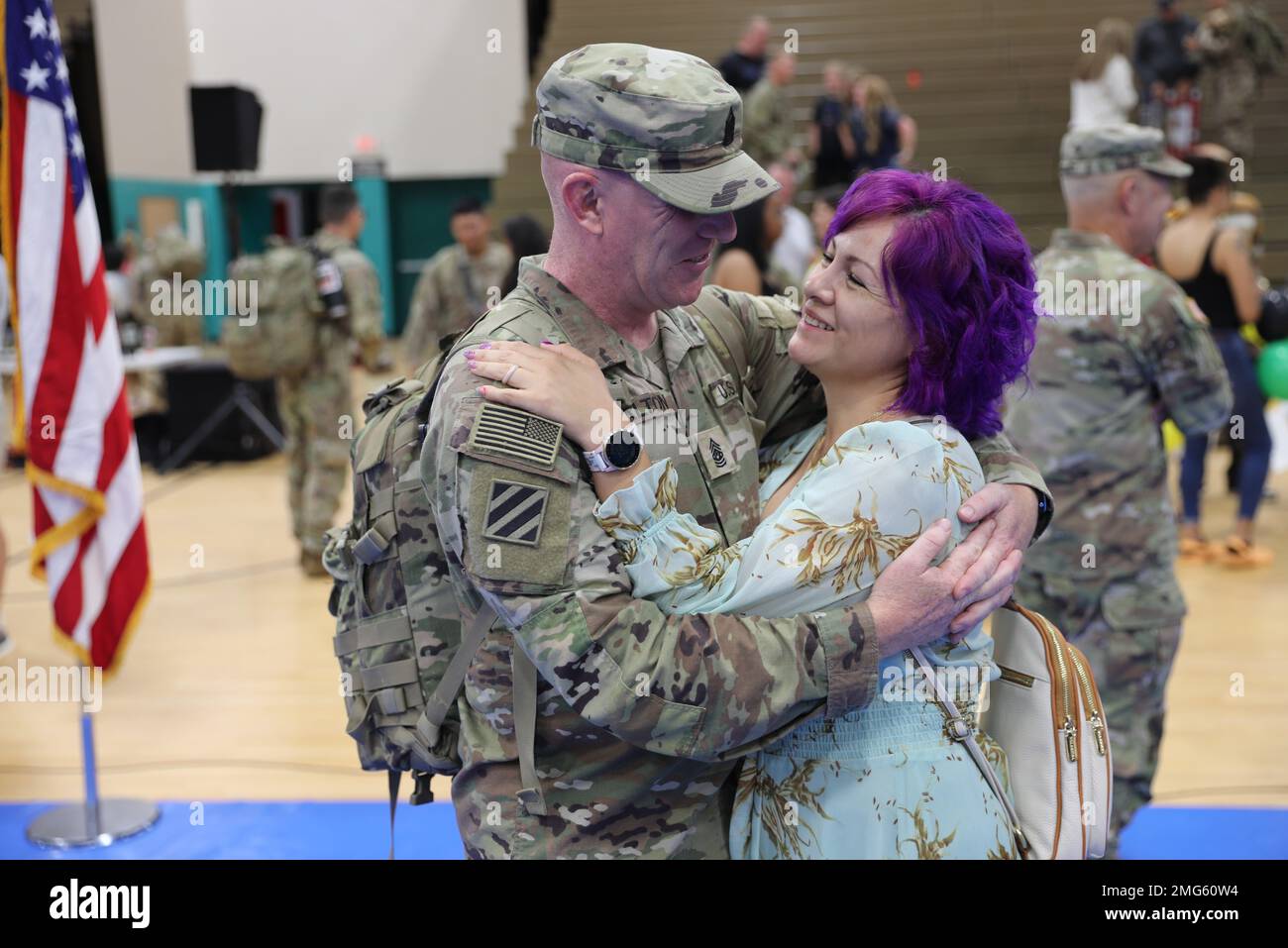 U.S. Army Sgt. Maj. Matthew Dalton, a Soldier assigned to the 10th ...