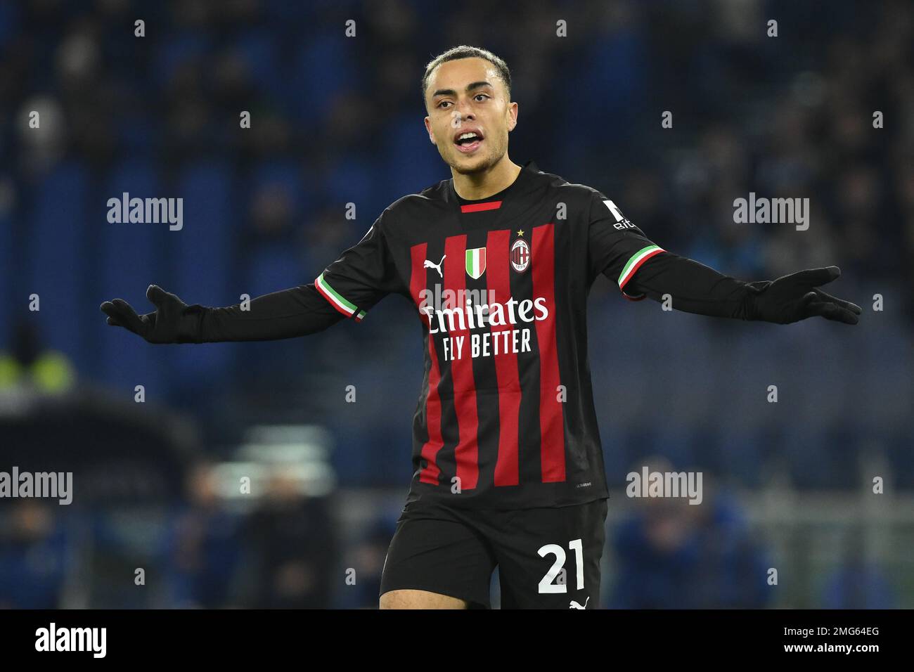 Sergej Milinkovic-Savic of S.S. LAZIO during the 19th day of the Serie ...
