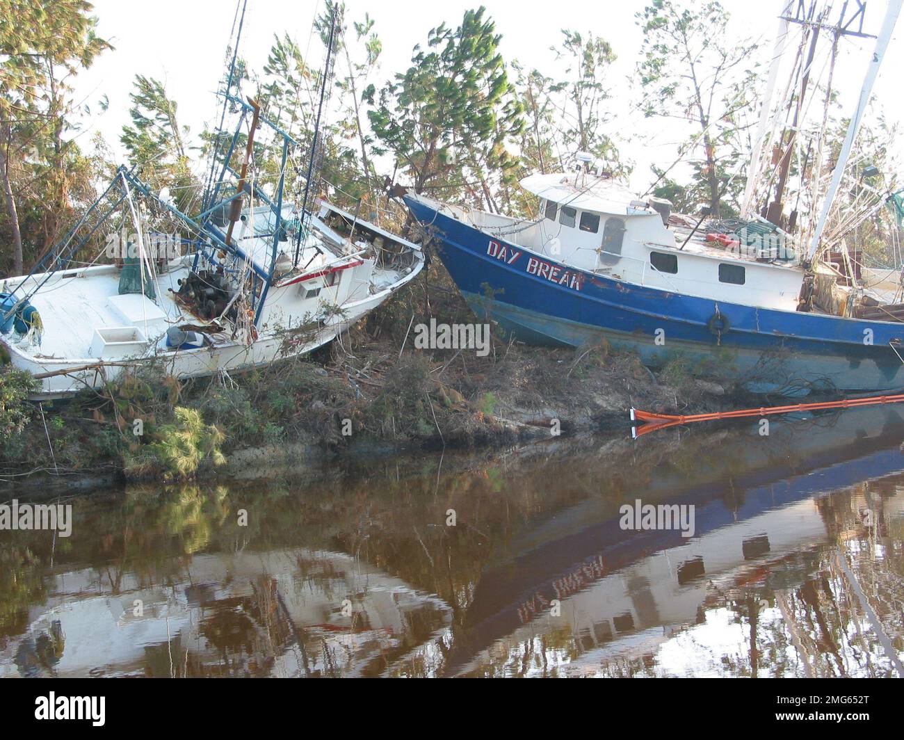 Aftermath - Displaced Boats - Port Security Unit (PSU) 309 - 26-HK-27 ...