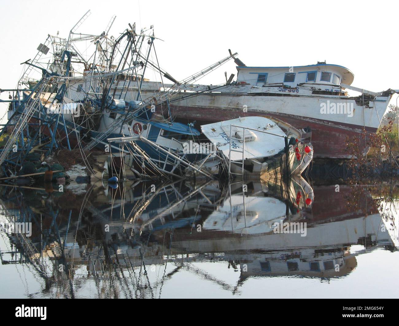 Aftermath - Displaced Boats - Port Security Unit (PSU) 309 - 26-HK-27 ...
