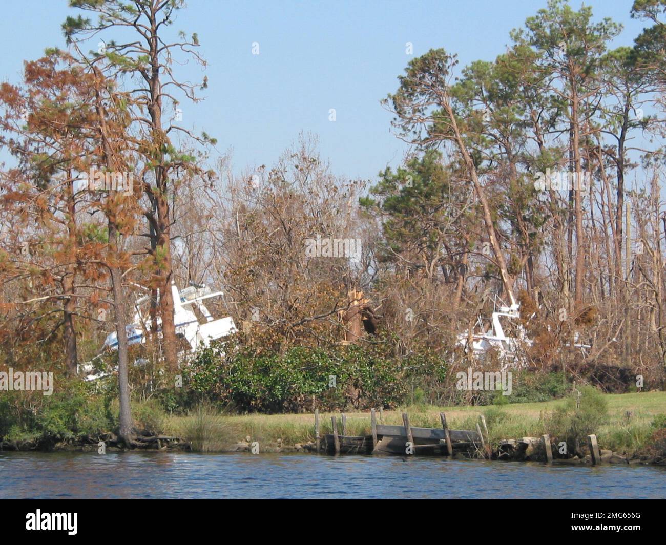 Aftermath - Displaced Boats - Port Security Unit (PSU) 309 - 26-HK-27 ...