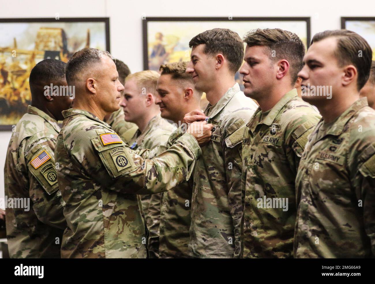 U.S. Army Major General Christopher LaNeve, Commanding General of the ...