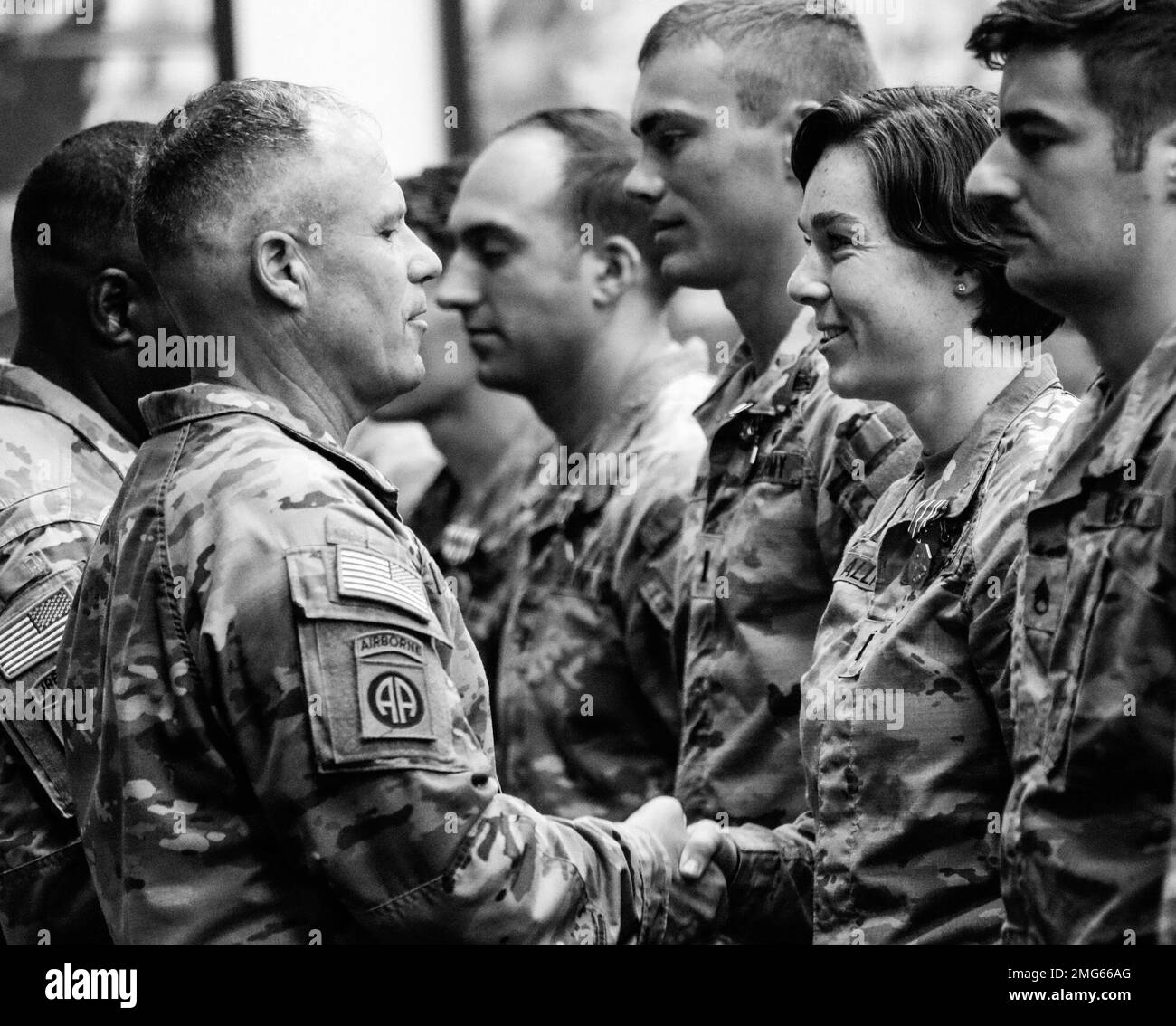U.S. Army Major General Christopher LaNeve, Commanding General of the ...