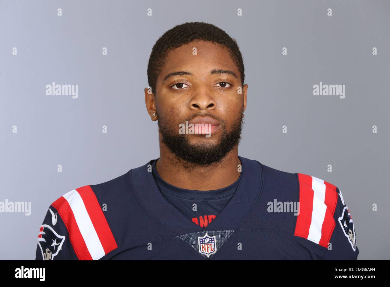 This is a 2020 photo of Anfernee Jennings of the New England Patriots ...