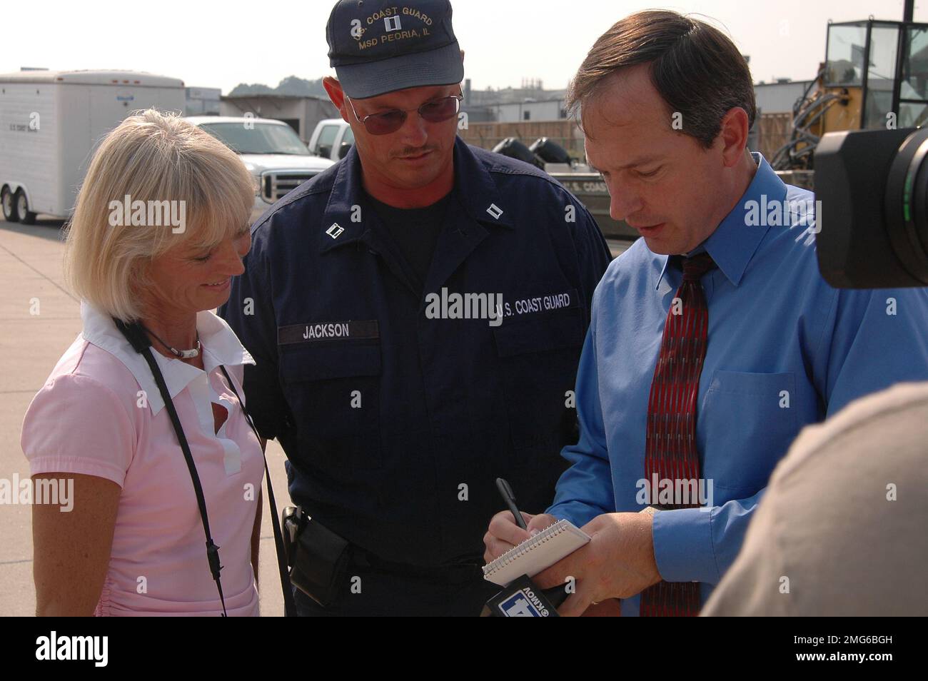 Coast Guard Personnel - Miscellaneous - 26-HK-90-24. camera crew ...