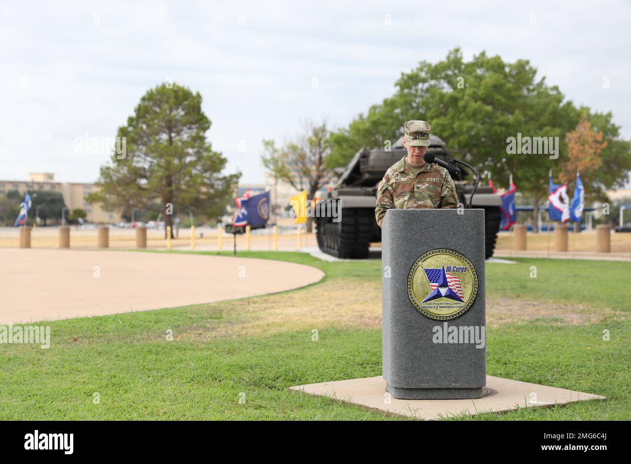 FORT HOOD, T.X. - U.S. Army Col. Douglas Ball II, III Corps Chaplin ...
