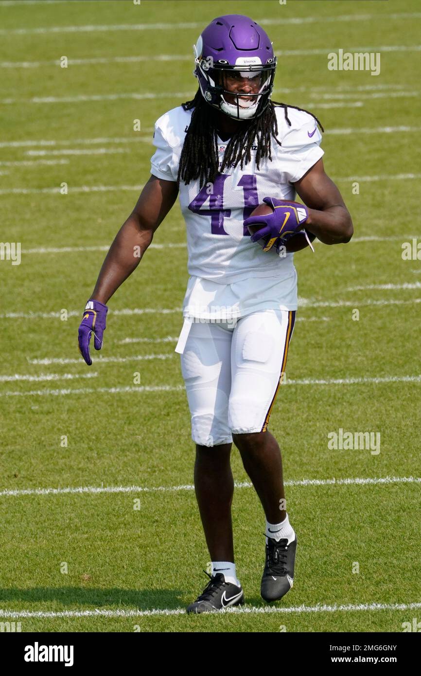Minnesota Vikings safety Anthony Harris (41) takes part in practice ...