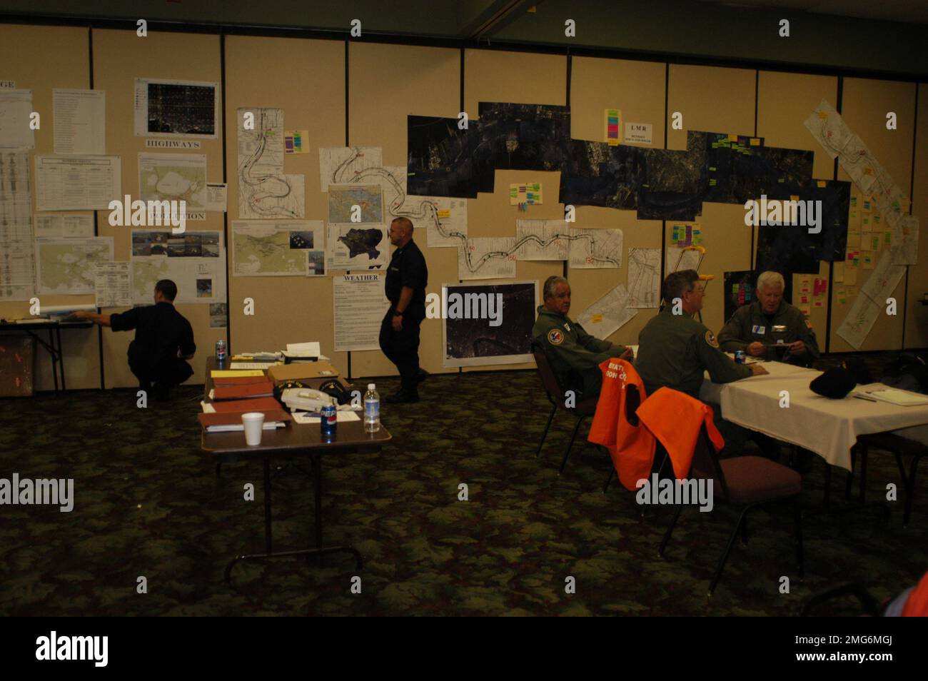 Incident Command Post - Alexandria - 26-HK-152-7. Hurricane Katrina ...