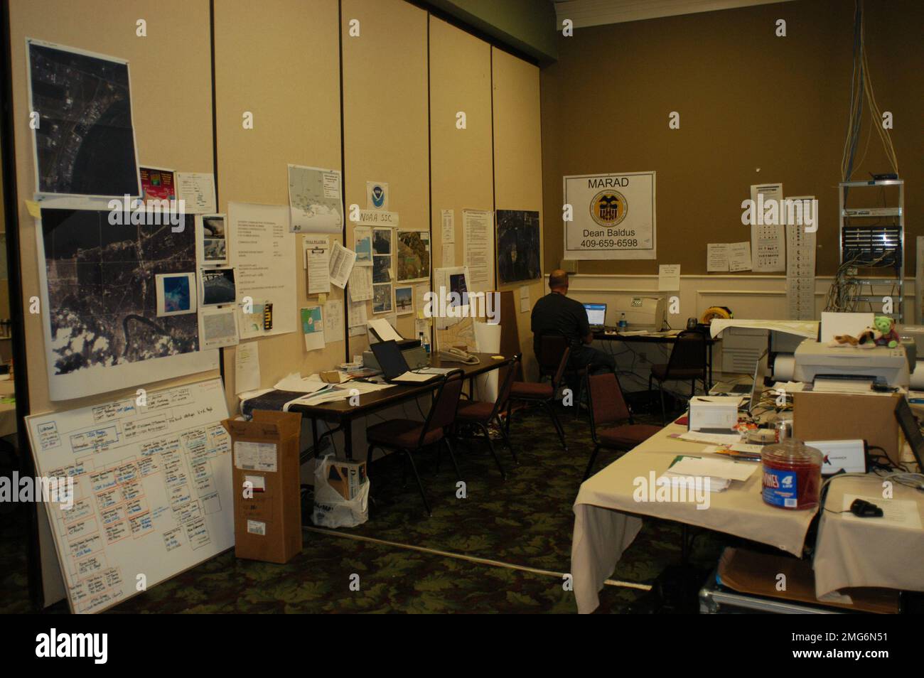Incident Command Post - Alexandria - 26-HK-152-12. Hurricane Katrina ...