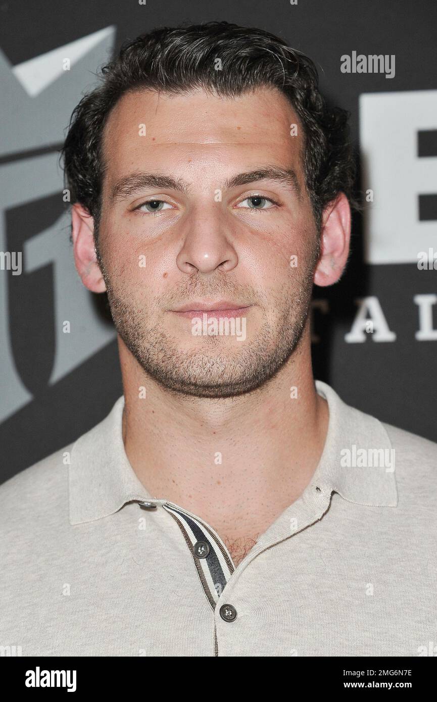 Sergio Rizzuto arrives at a screening of "Hard Kill" at the Hollywood ...