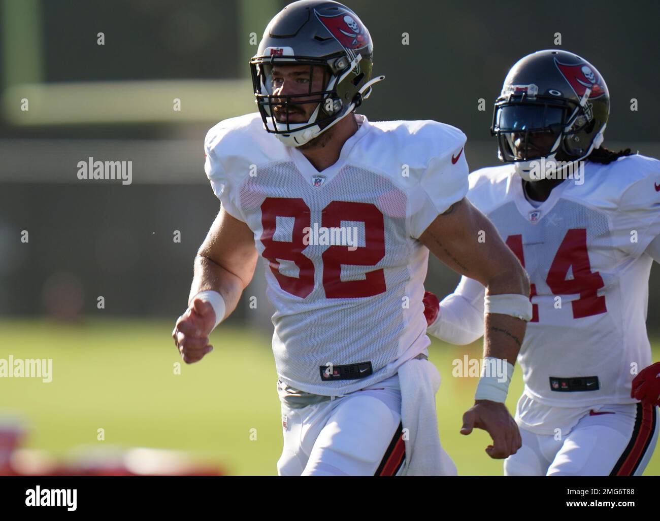 Tampa Bay Buccaneers tight end Antony Auclair (82) during an NFL ...