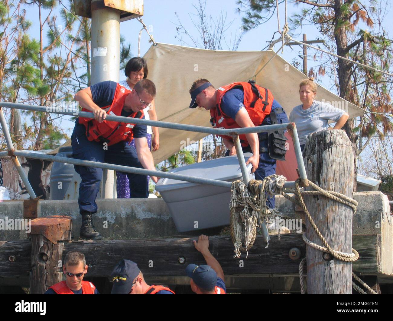Aftermath - Displaced Boats - Port Security Unit (PSU) 309 - 26-HK-27 ...