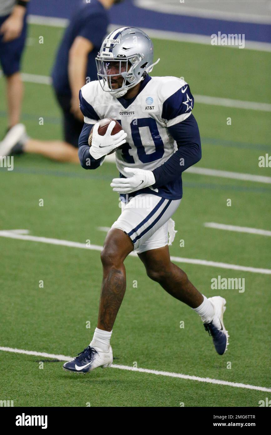 Dallas Cowboys running back Darius Anderson (40) runs with the ball ...