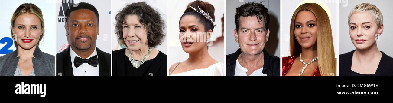 In this combination photo of celebrities with birthdays from Aug. 30 ...