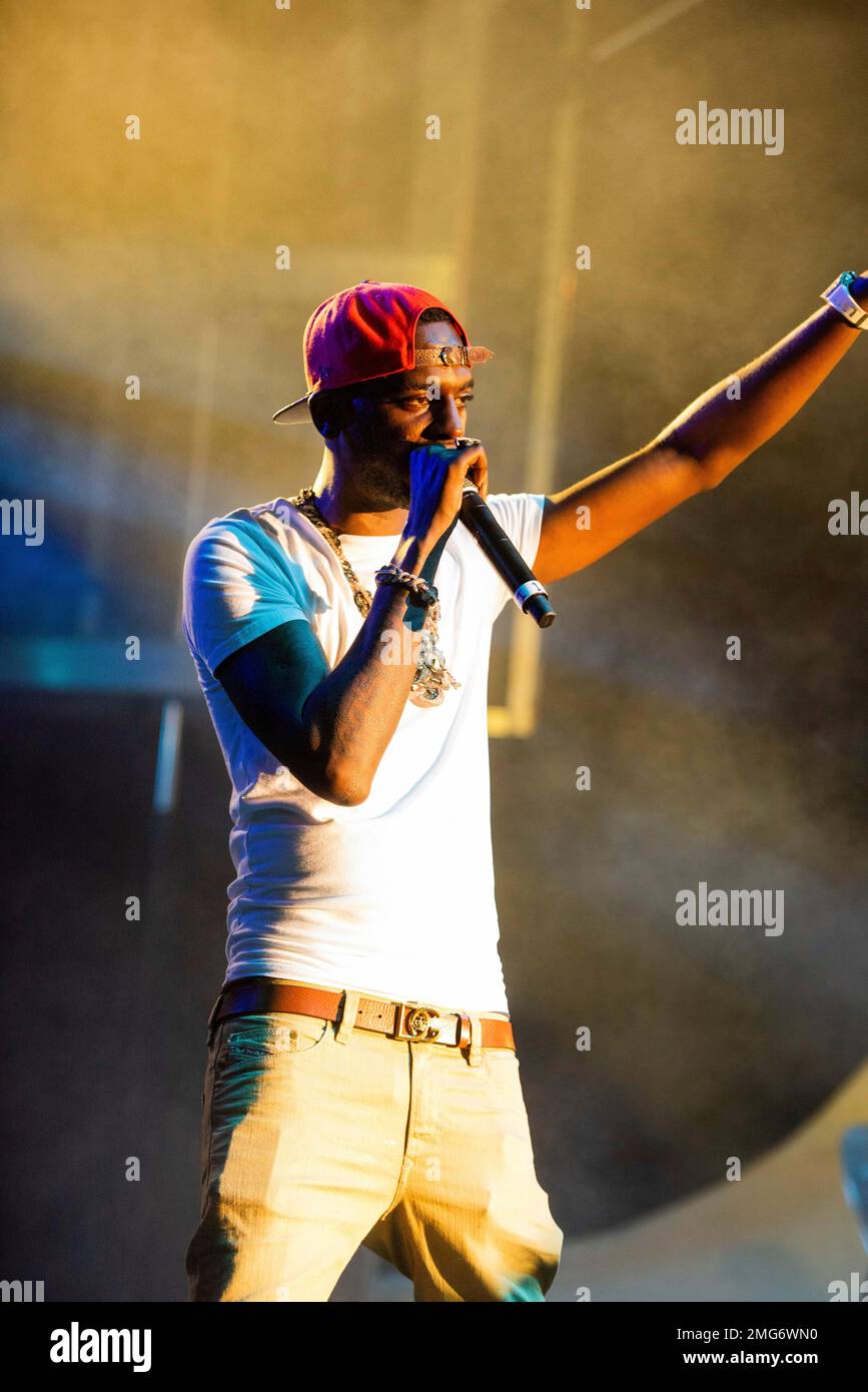 Young Dolph performs on stage at The Parking Lot Concert on Sunday, Aug ...