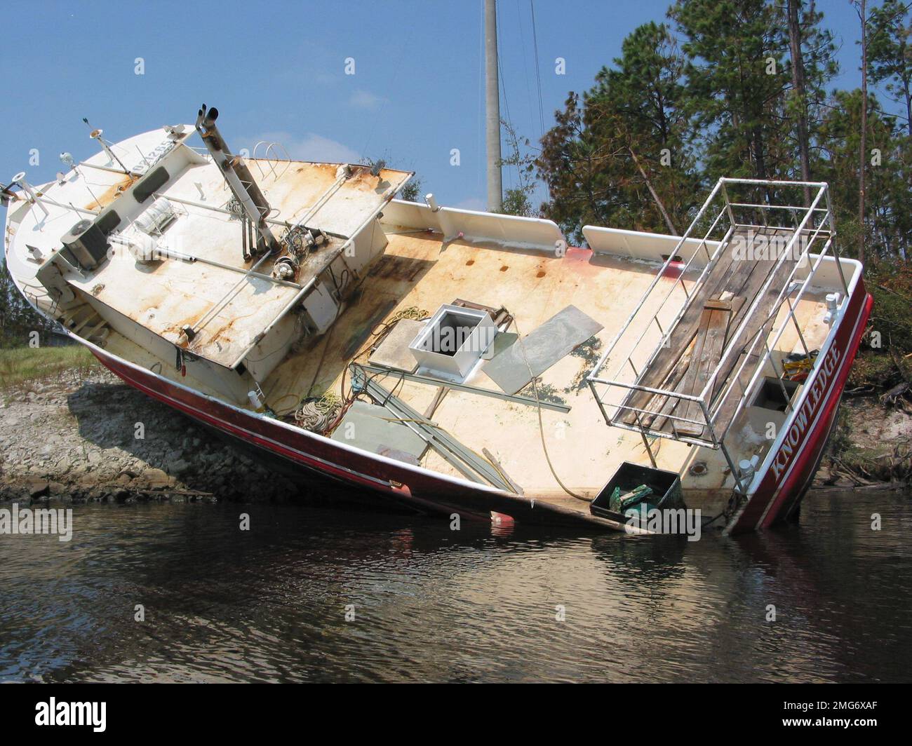 Aftermath - Displaced Boats - Port Security Unit (PSU) 309 - 26-HK-27 ...