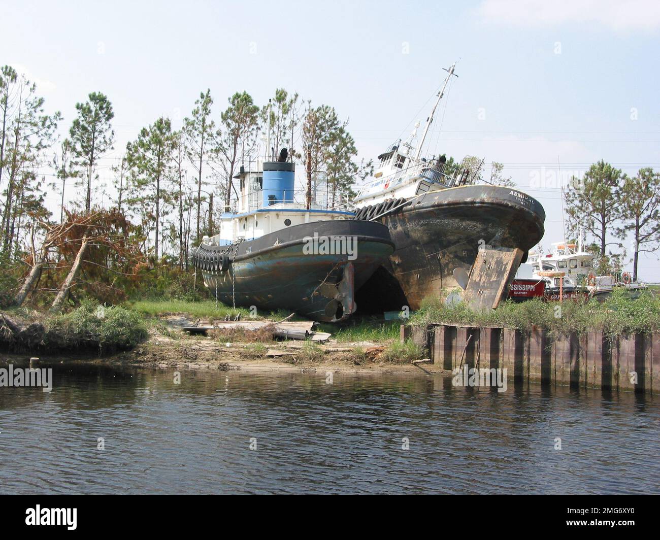Aftermath - Displaced Boats - Port Security Unit (PSU) 309 - 26-HK-27 ...
