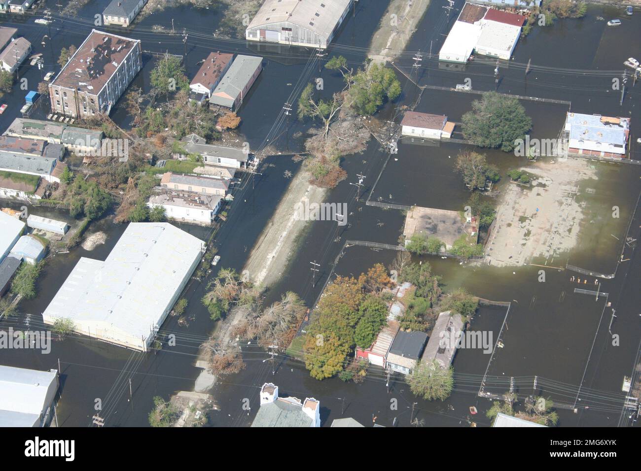 Aftermath - Flooding - Miscellaneous - 26-HK-36-181. aerial view of ...