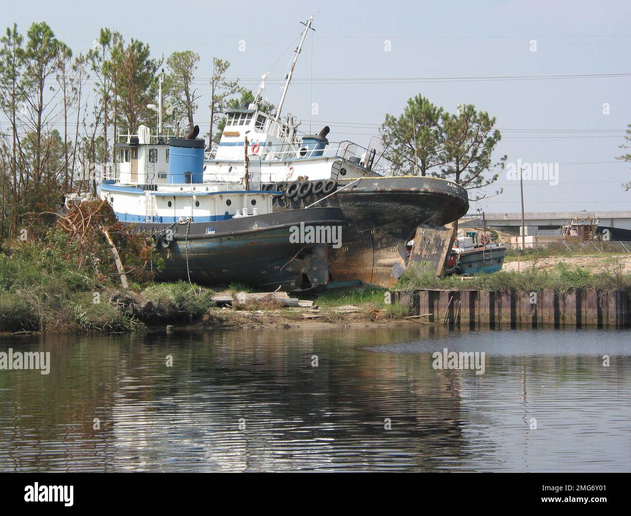 Aftermath - Displaced Boats - Port Security Unit (PSU) 309 - 26-HK-27 ...
