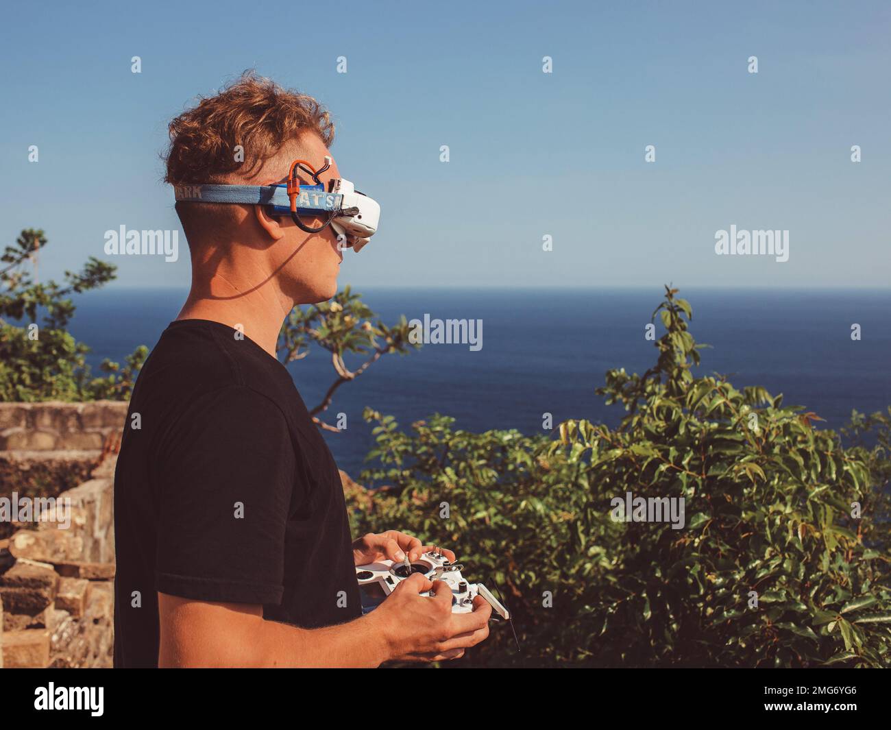 drone pilot. bali Stock Photo - Alamy