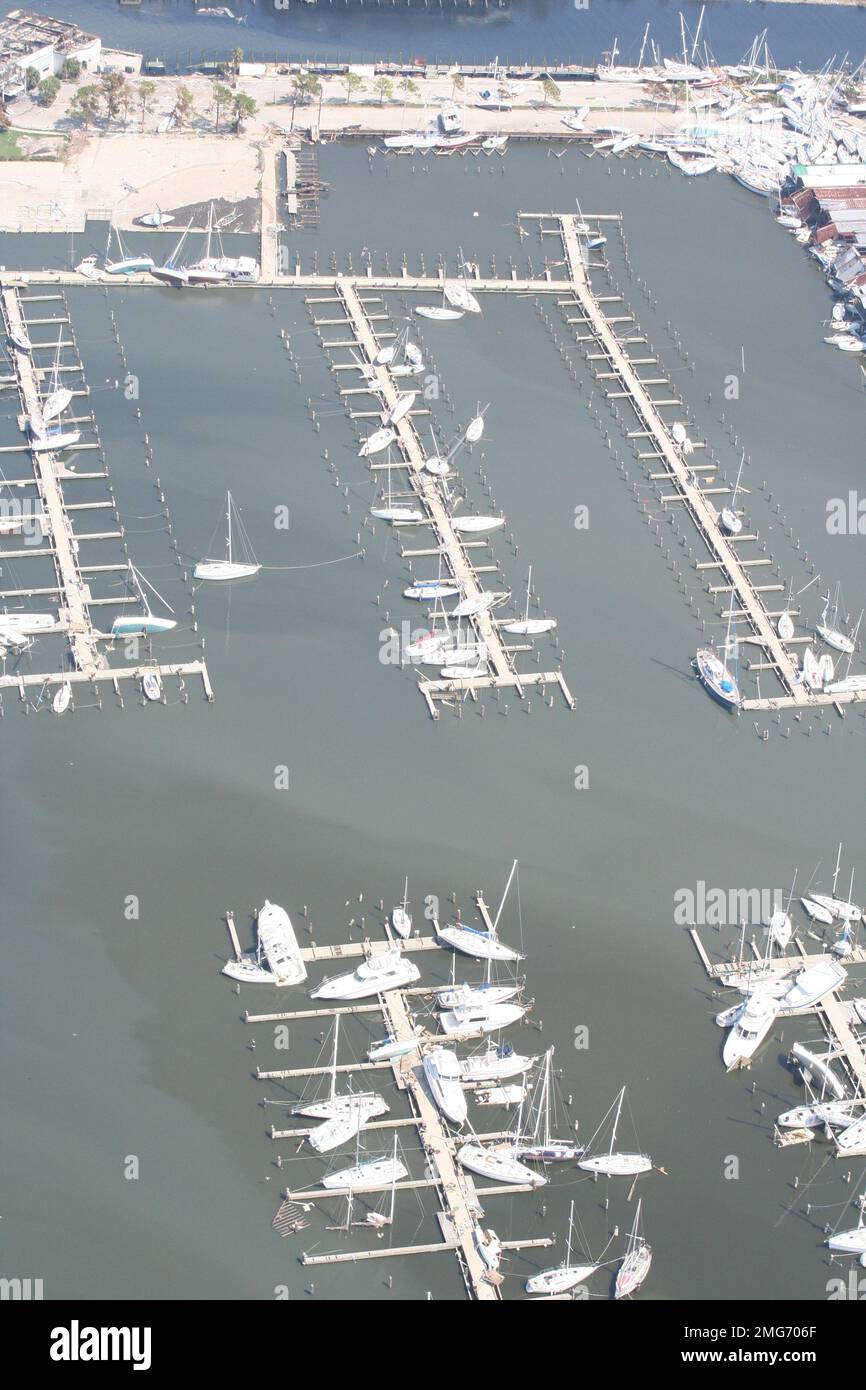Aftermath - Miscellaneous - Aerial - 26-HK-49-10. aerial view of boats ...