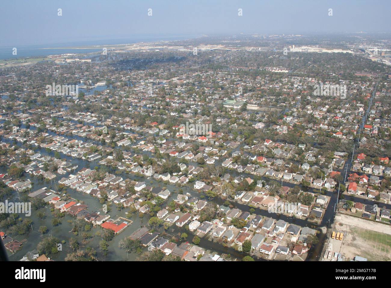 Katrina flooding aerial hi-res stock photography and images - Alamy
