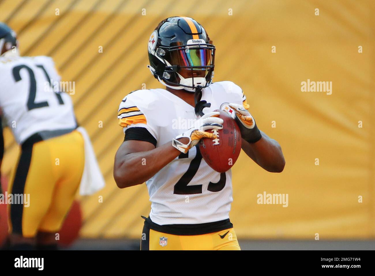 Pittsburgh Steelers safety Antoine Brooks Jr. (25) during practice at ...