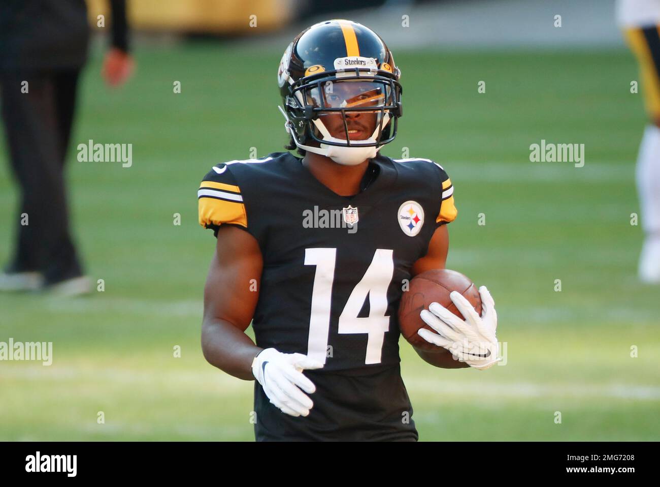 Pittsburgh Steelers wide receiver Ray-Ray McCloud during practice at ... Pittsburgh Steelers wide receiver Ray-Ray McCloud during practice at ...
