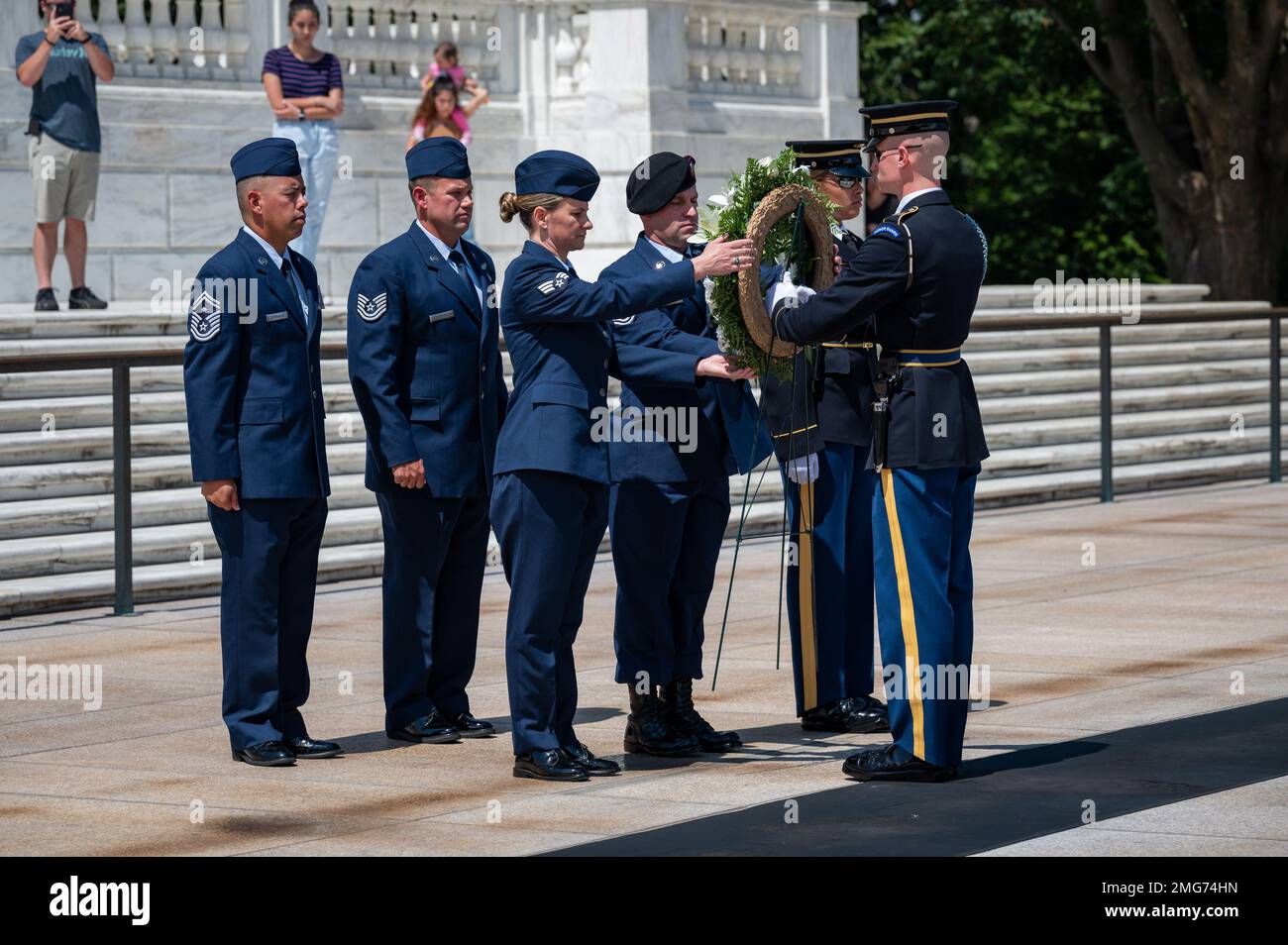From left: U.S. Air Force Senior Master Sgt. Jonathan Sotomayor, of the ...