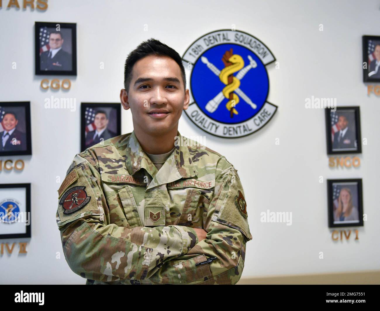 U.S. Air Force Tech. Sgt. Erwin-John Barzaga, 18th Dental Squadron ...