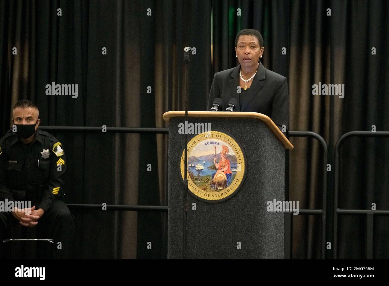 Contra Costa County District Attorney Diana Becton makes a statement ...