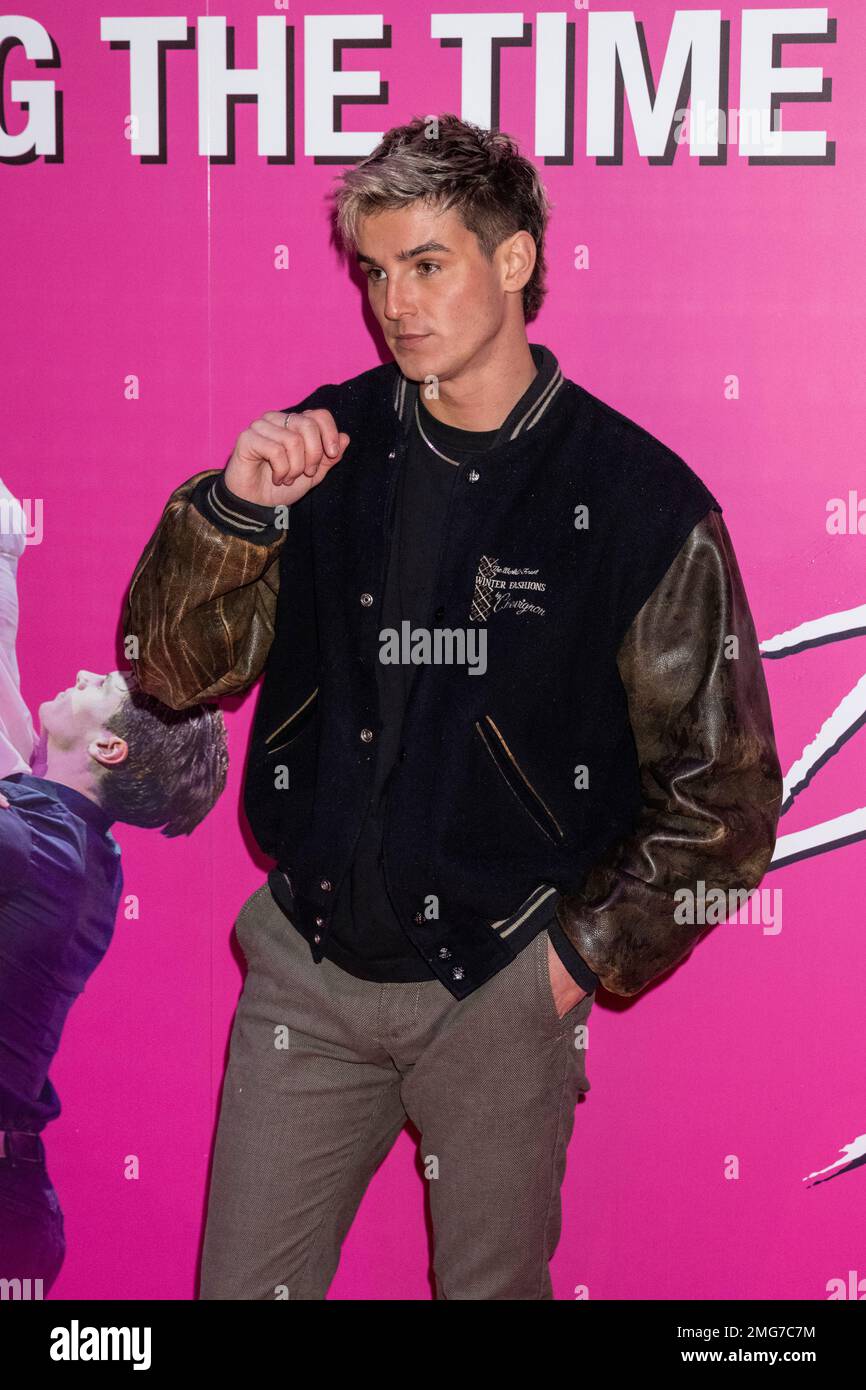 London, UK. 25 January 2023. Sam Prince, Made in Chelsea, attends the ...