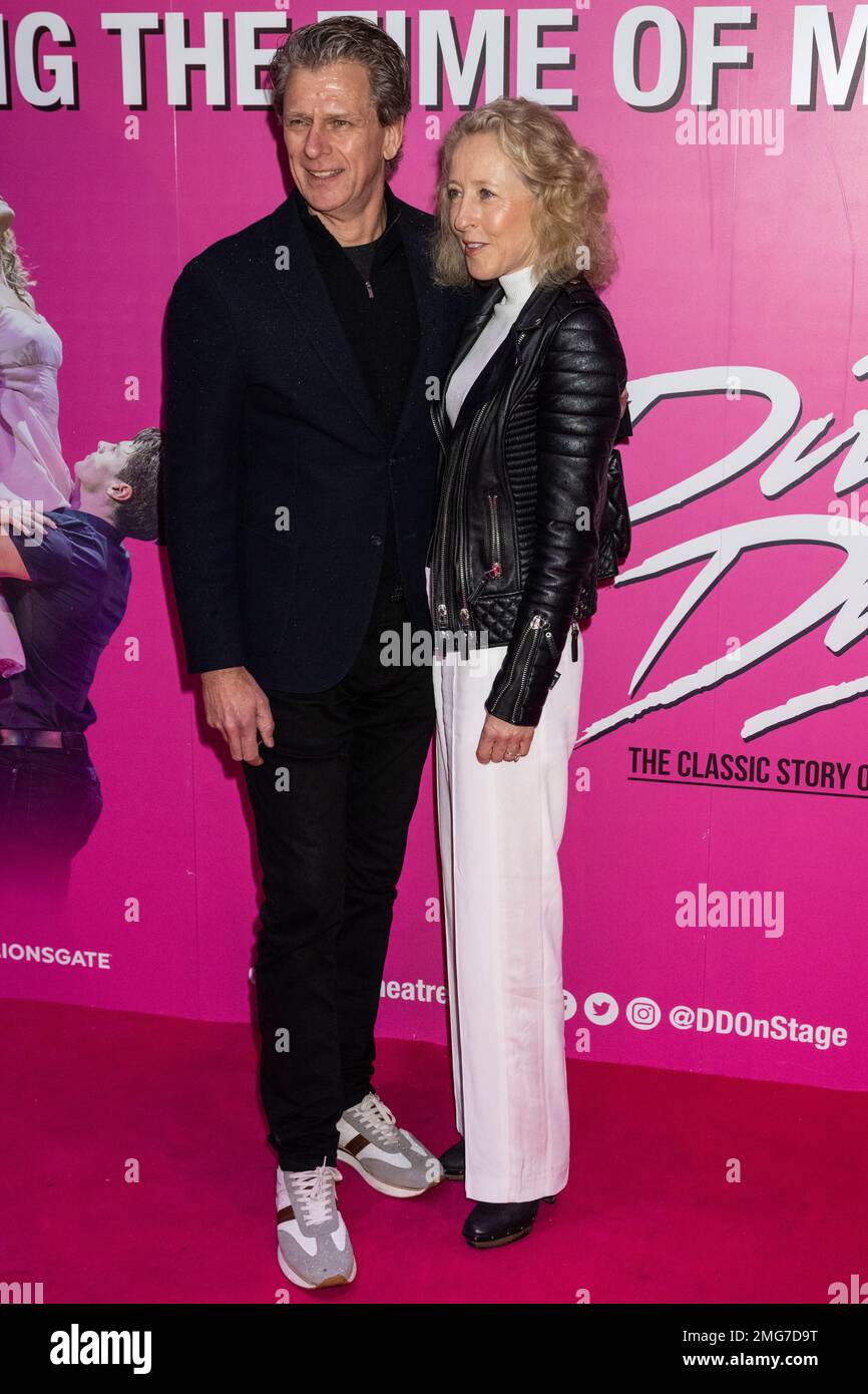 London, UK. 25 January 2023. (L) Andrew Castle, TV presenter, attends ...
