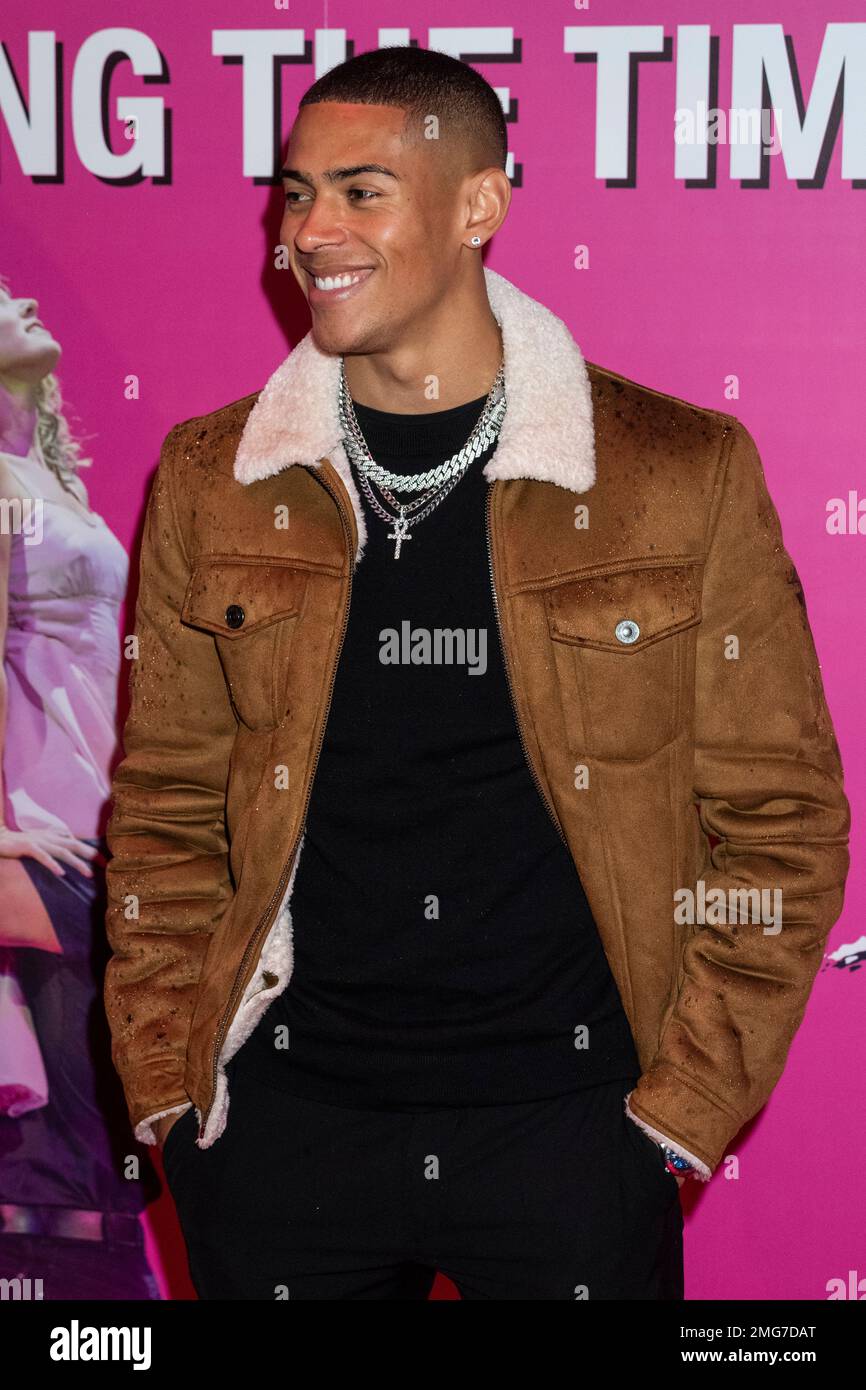 London, UK. 25 January 2023. Josh Le Grove, Love Island, attends the ...