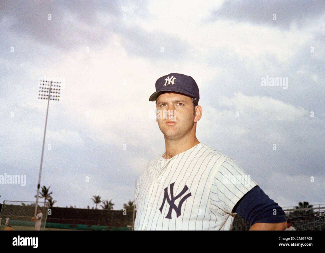 New York Yankees catcher Thurman Munson is pictured in 1970. (AP Photo ...