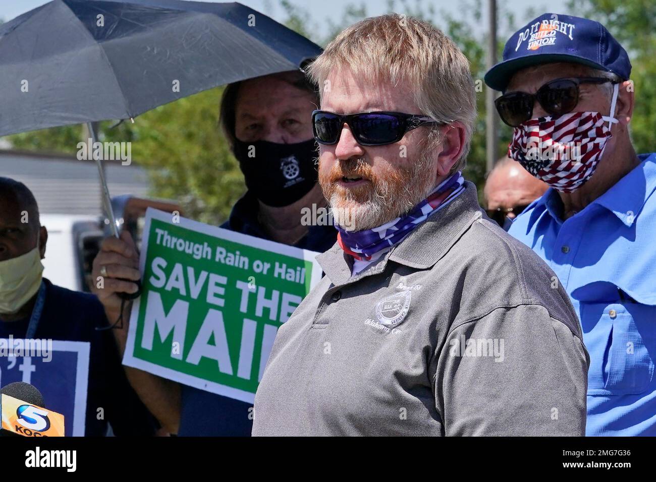 Ken Mayfield, National Association of Letter Carriers branch president ...