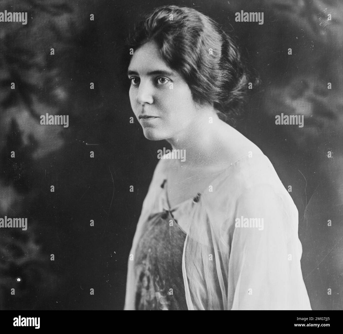 This 1920s photo shows Alice Paul in Washington. (Bain News Service ...
