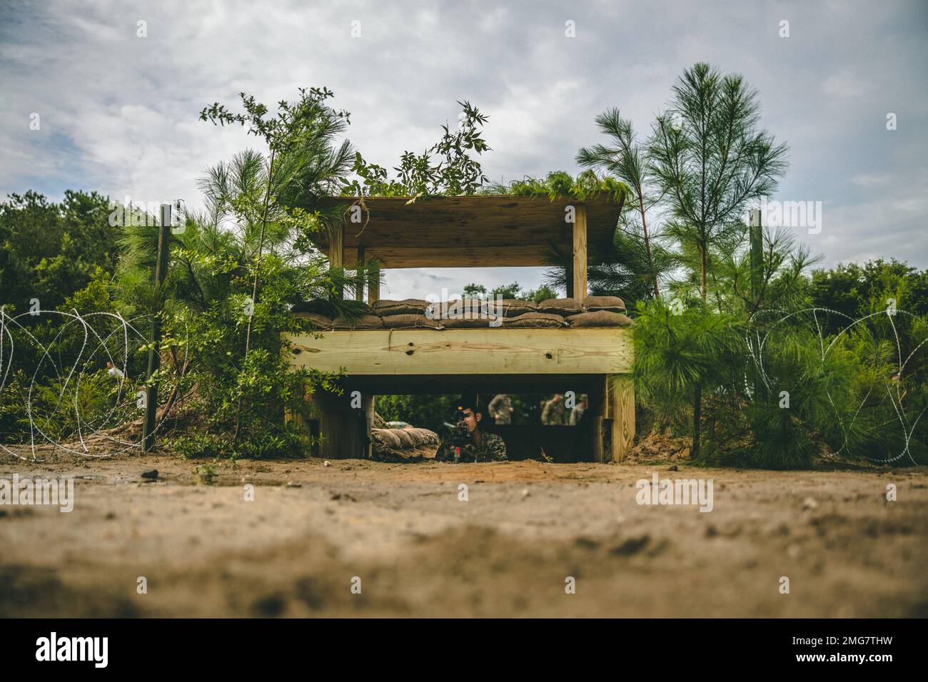 U.S. Marine Corps Lance Cpl. Cesar Gonzalez, a combat engineer with ...