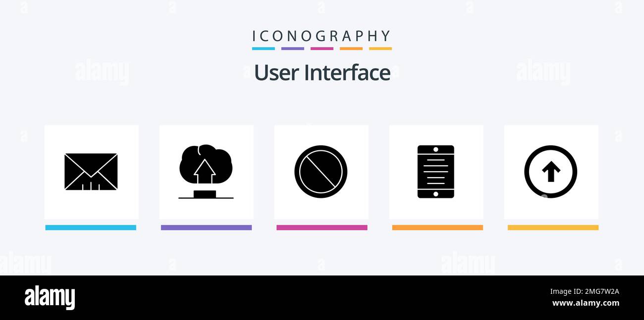 User Interface Glyph 5 Icon Pack Including user interface. button ... User Interface Glyph 5 Icon Pack Including user interface. button ...