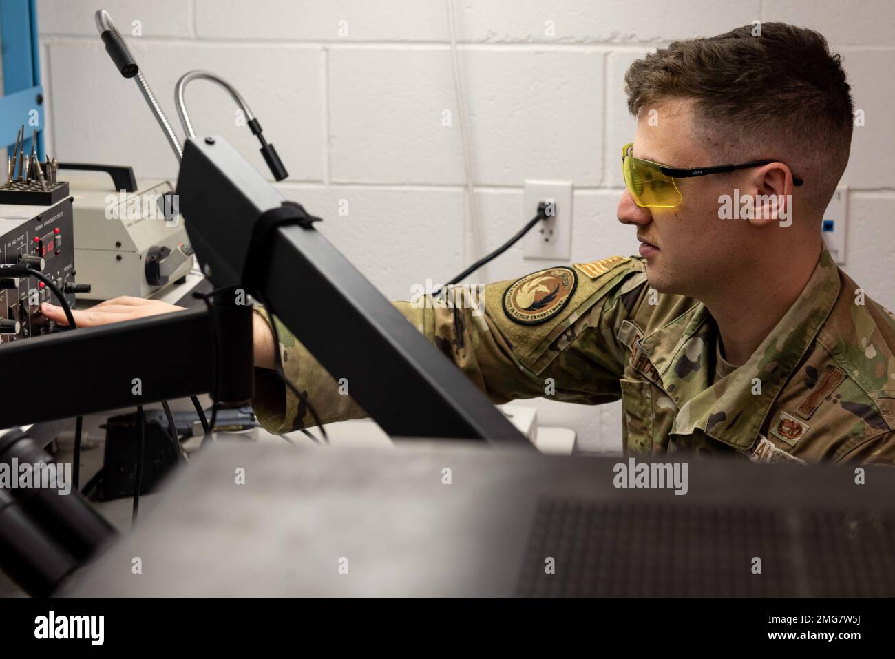 U.S. Air Force Staff Sgt. Brody Graham, 49th Maintenance Group Air ...