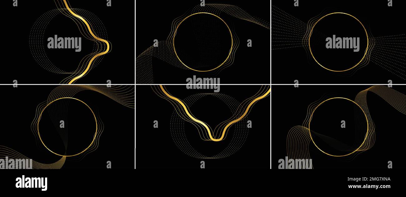 Abstract shiny color gold wave design element Stock Vector Image & Art ... Abstract shiny color gold wave design element Stock Vector Image & Art ...