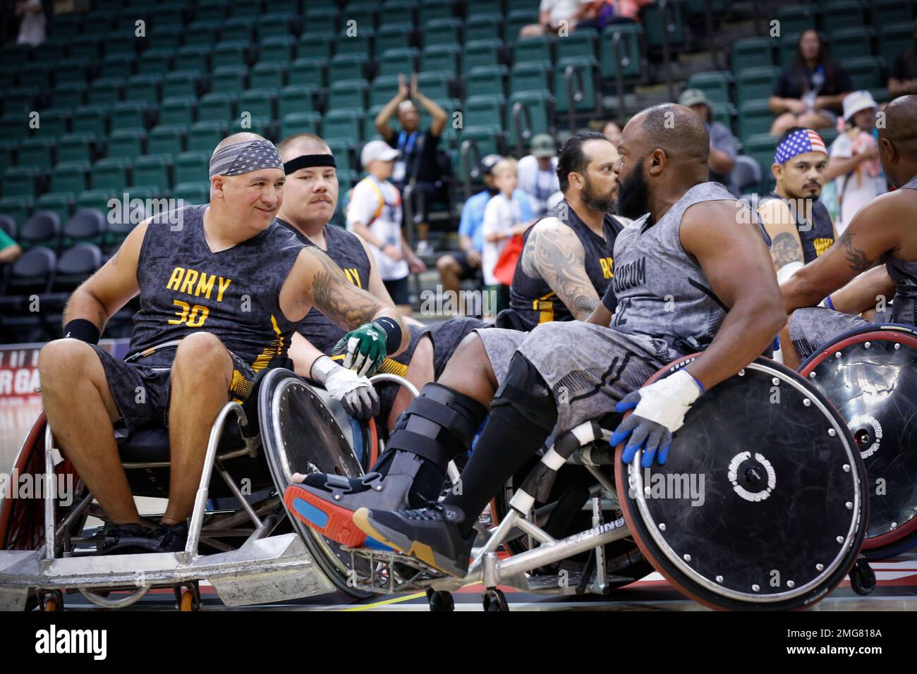 Retired U.S. Army Staff Sgt. Matthew Hoalcraft competes in wheelchair ...