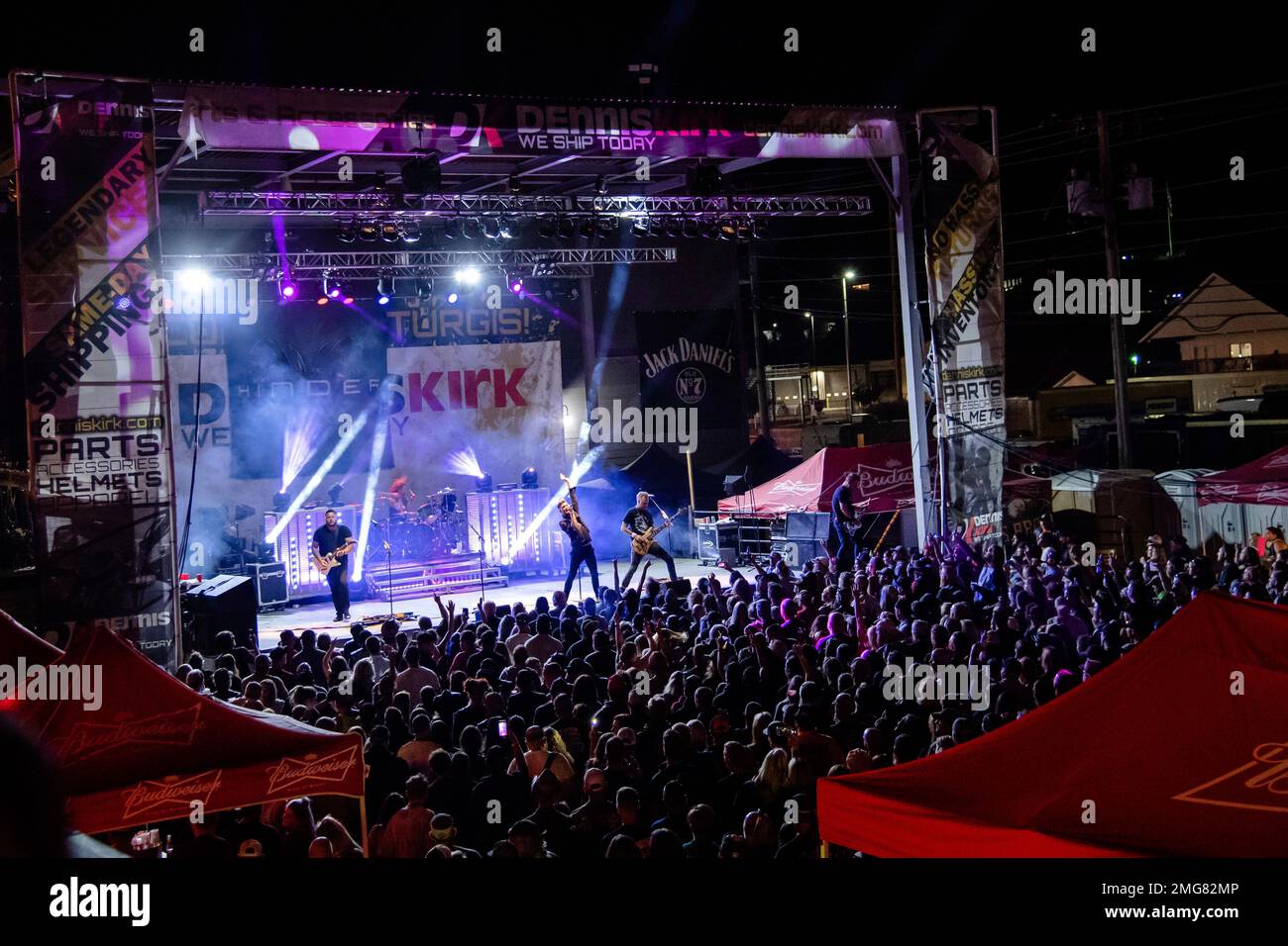 Joe "Blower" Garvey, from left, Cody Hanson, Marshall Dutton, Mark King ...