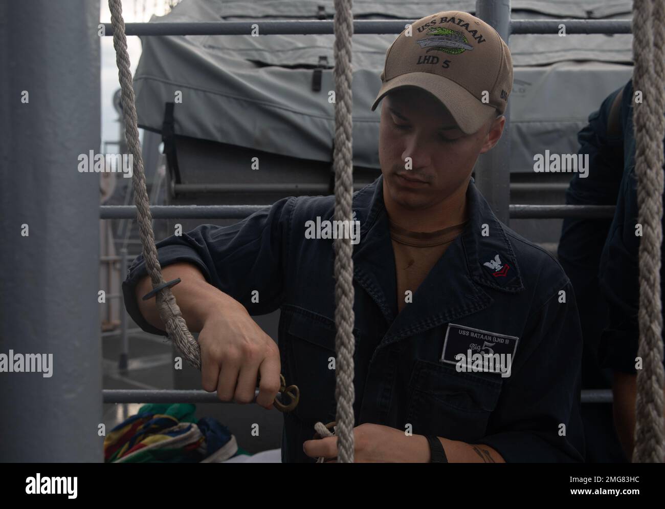 ATLANTIC OCEAN (August 22, 2022) Quartermaster 2nd Class Reid Sommers ...
