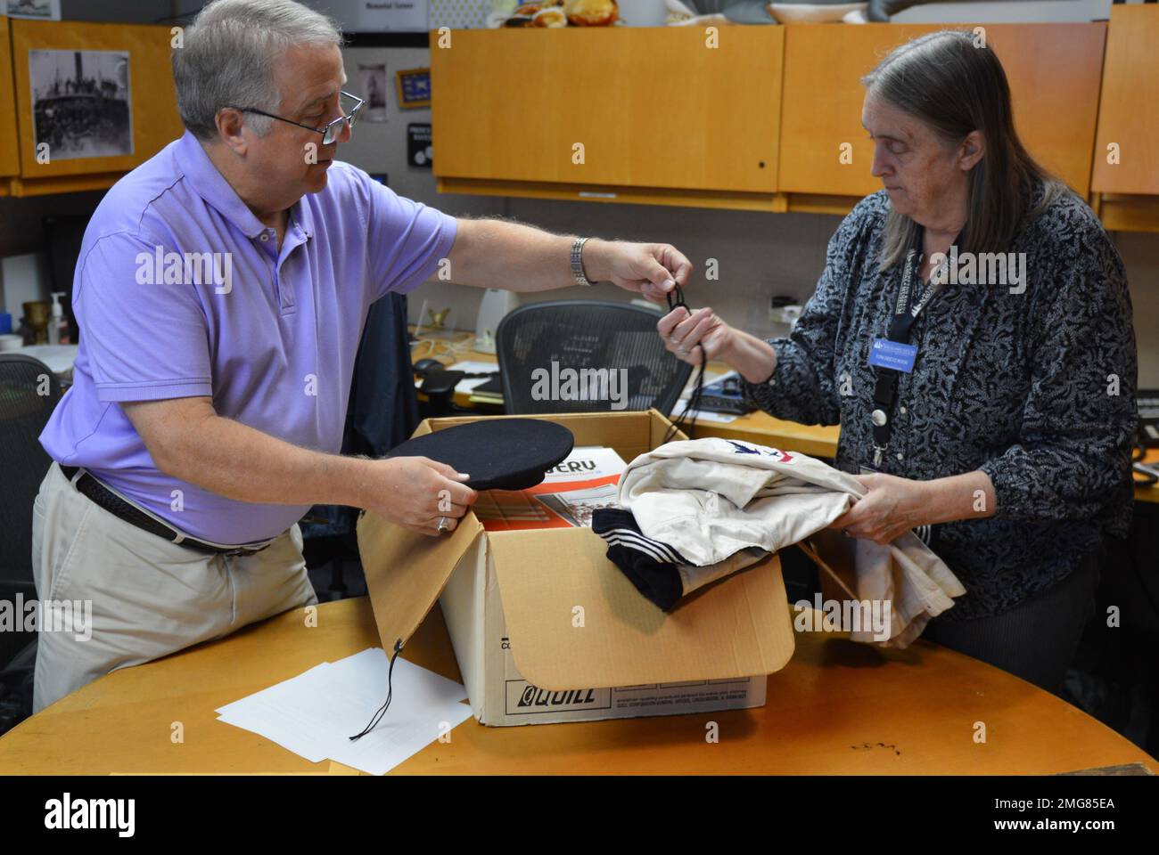 David Powless provides some insights to boxes of photos and articles ...