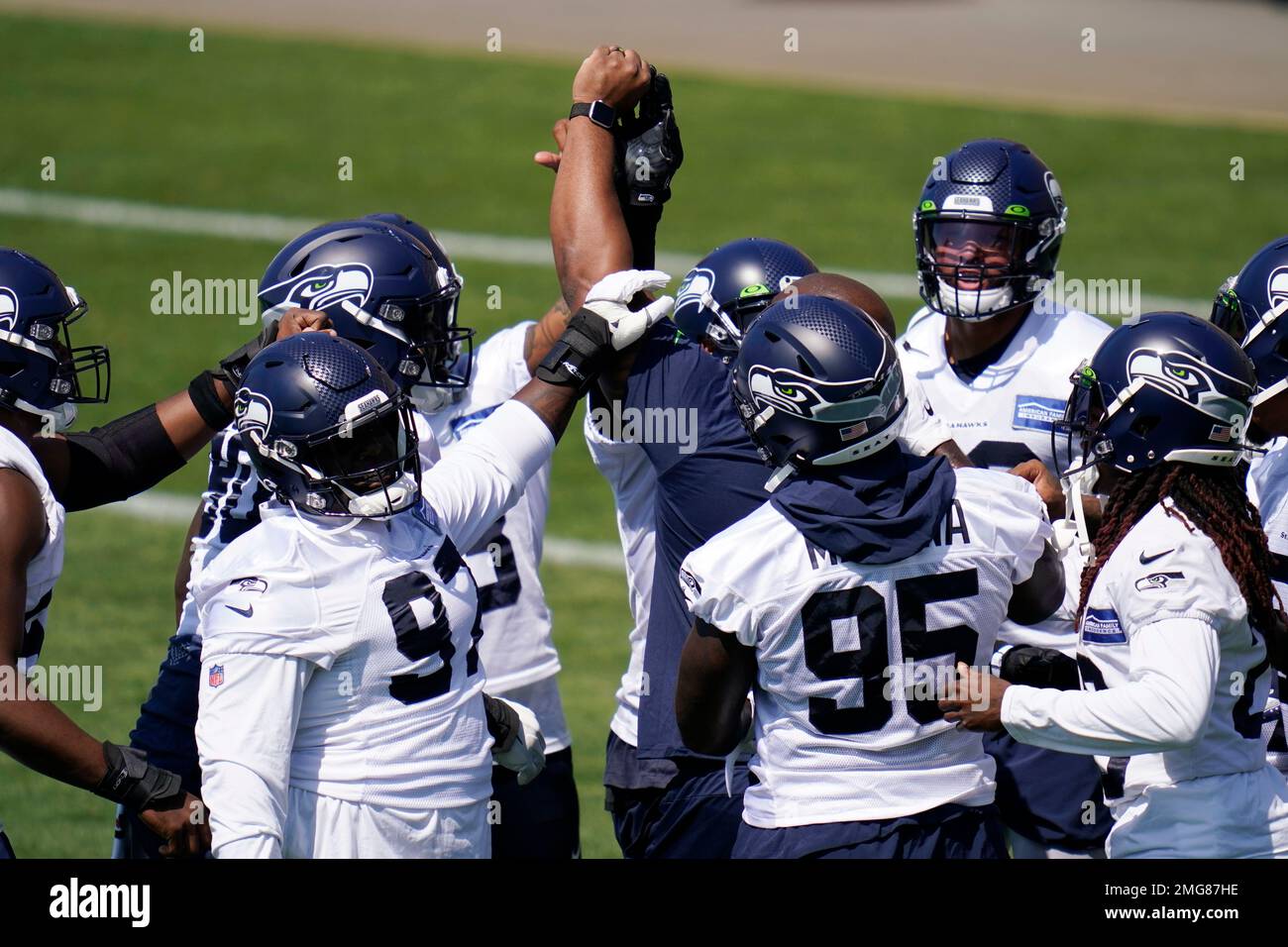 Legion Of Boom Huddle