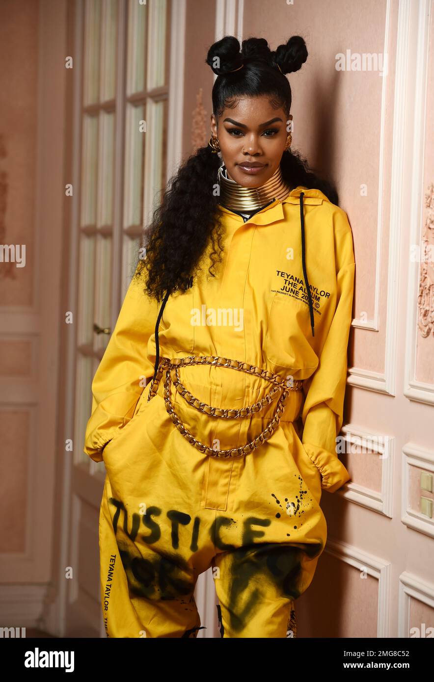 Singer/songwriter Teyana Taylor poses for a portrait to promote her new ...