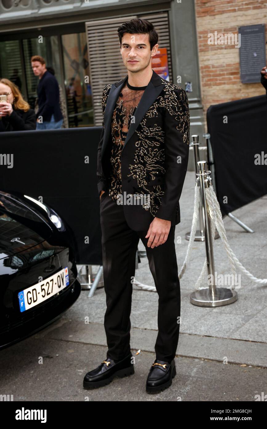 Paul Forman attends of the Elie Saab show during Paris Fashion Week ...