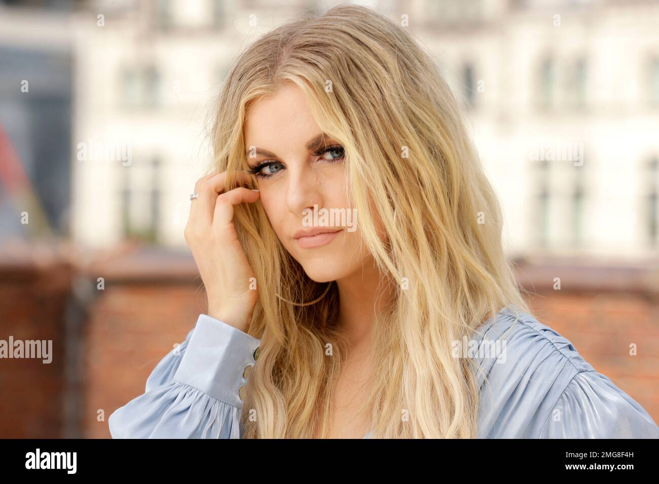 Country singer and guitarist Lindsay Ell poses Aug. 3, 2020, in ...