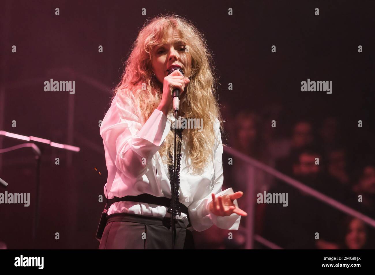 Singer Christina Rosenvinge performs live during the Inverfest Music ...